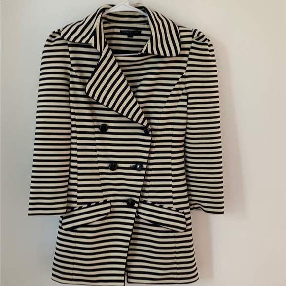 Blaque Label | Jackets & Coats | Striped Jacket | Poshmark